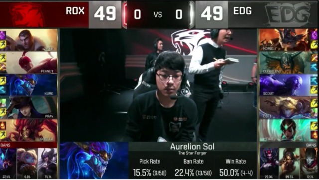 LOLS6八强赛EDG不敌ROX 中国战队全军覆没！_北京时间