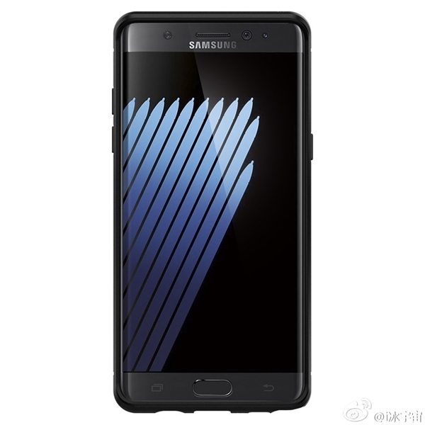 三星Note 7大波渲染图曝光：湖蓝色怒赞