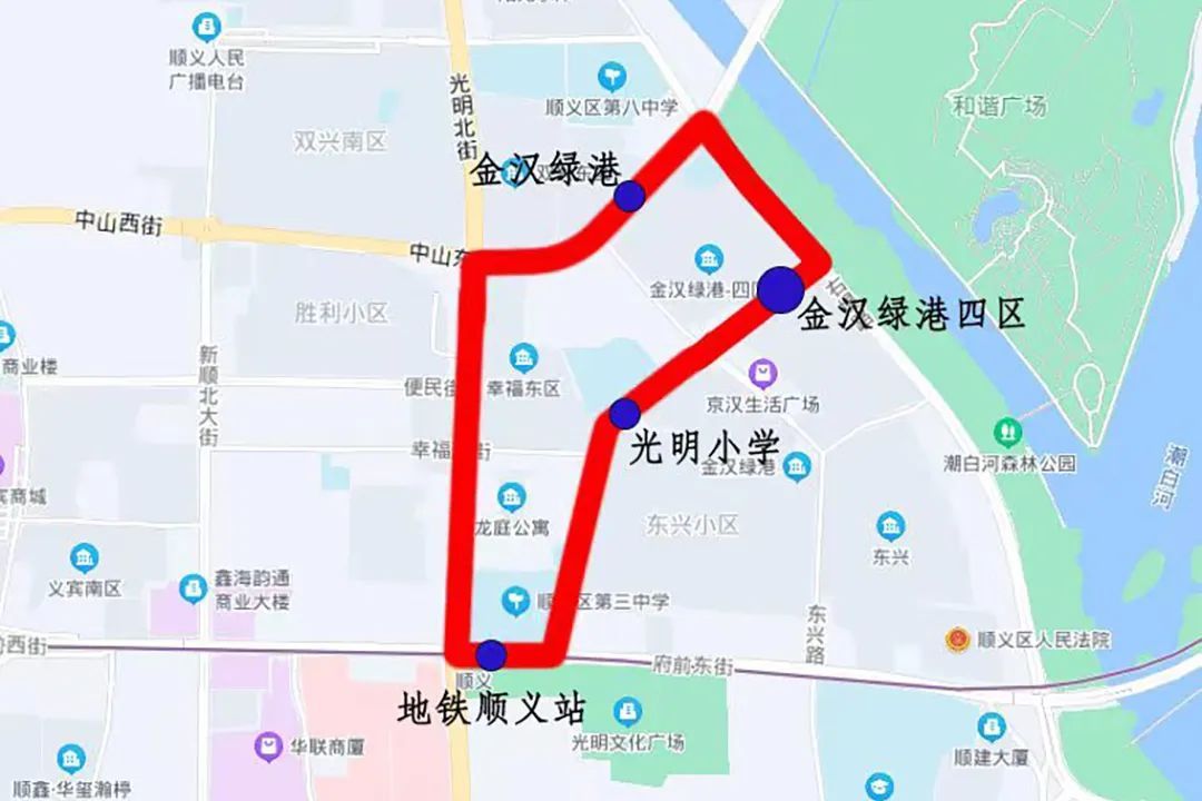 从社区直达地铁站！微循环线路S003今日开通_北京时间